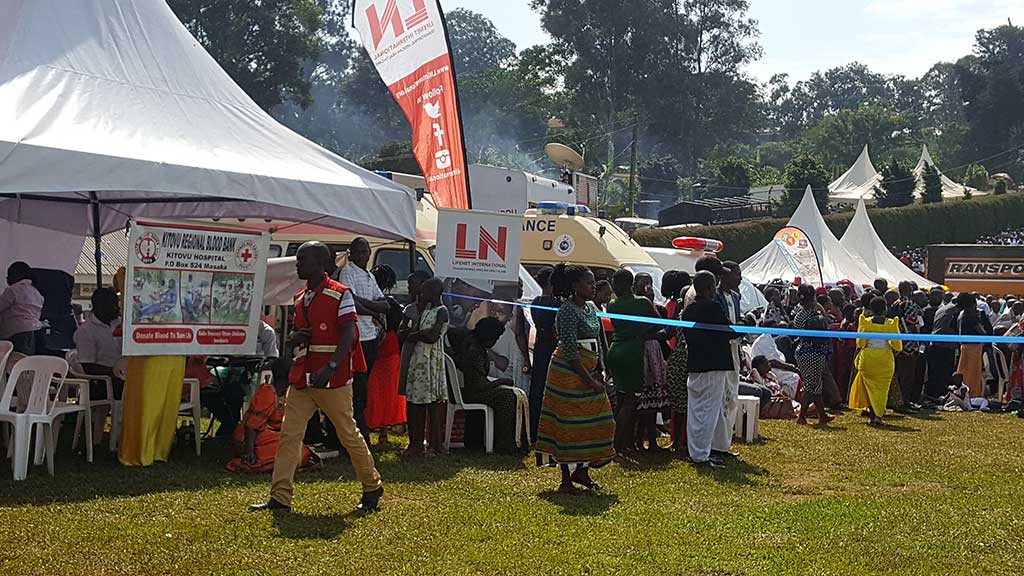 First aid camp at the ordination of Bishop Jjumba Serverus on 6th July ...