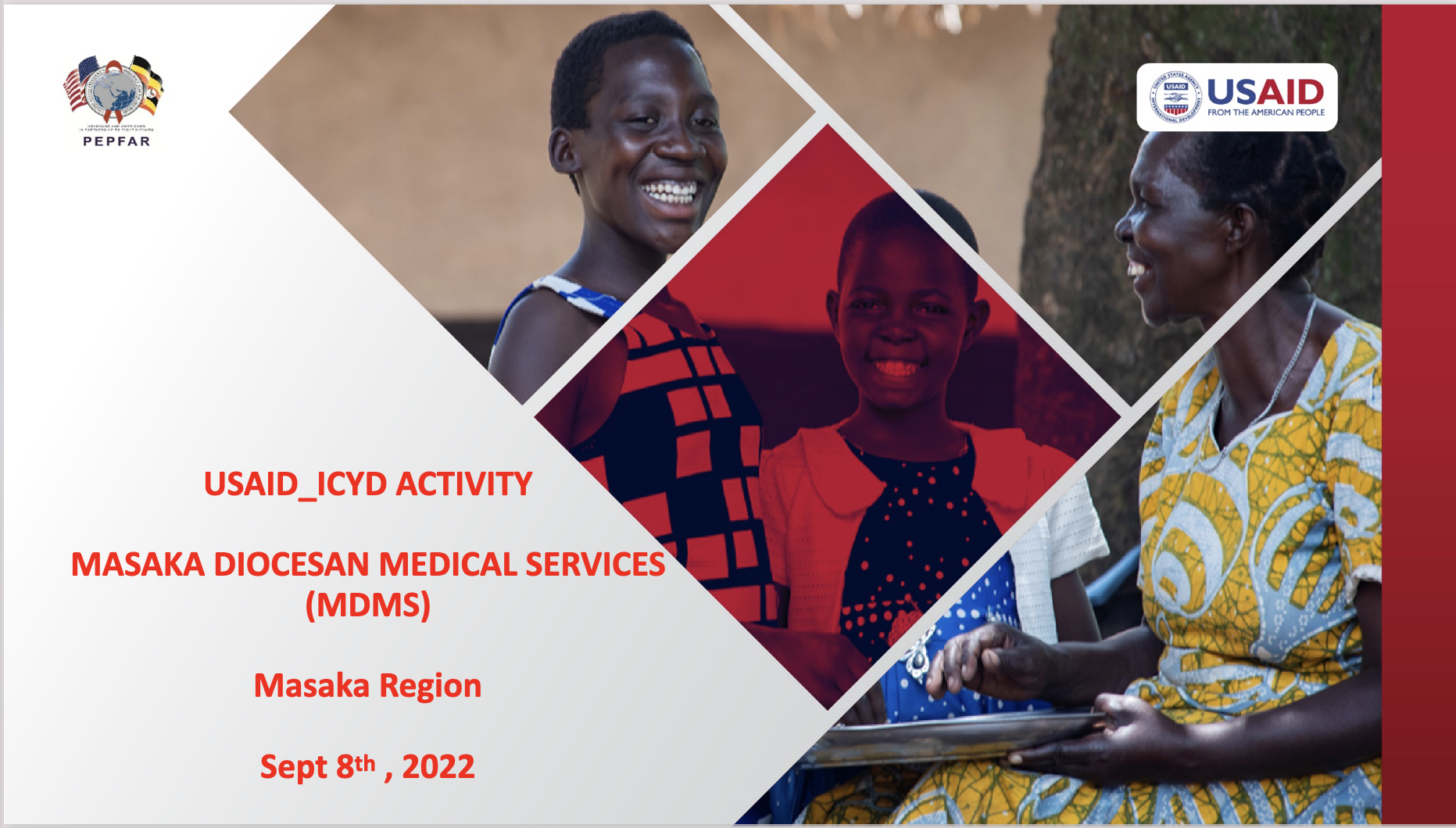 USAID ICYD ACTIVITY IN MASAKA REGION – Masaka Diocesan Medical Services
